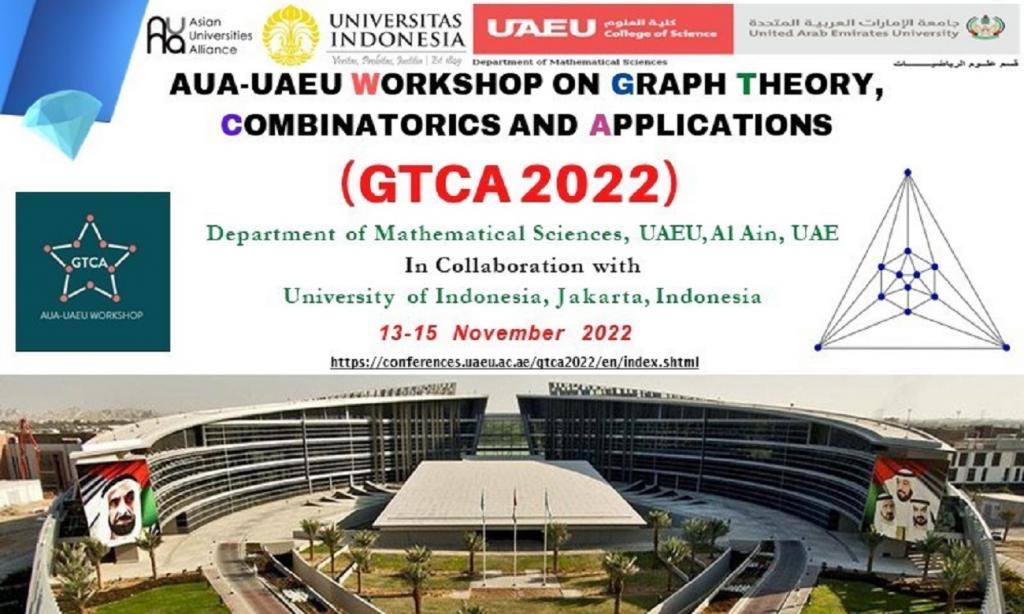 Aua Uaeu Workshop On Graph Theory Combinatorics And Applications University Event Calendar 